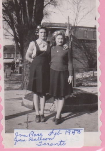 Joan in Toronto – Wendy's Family History